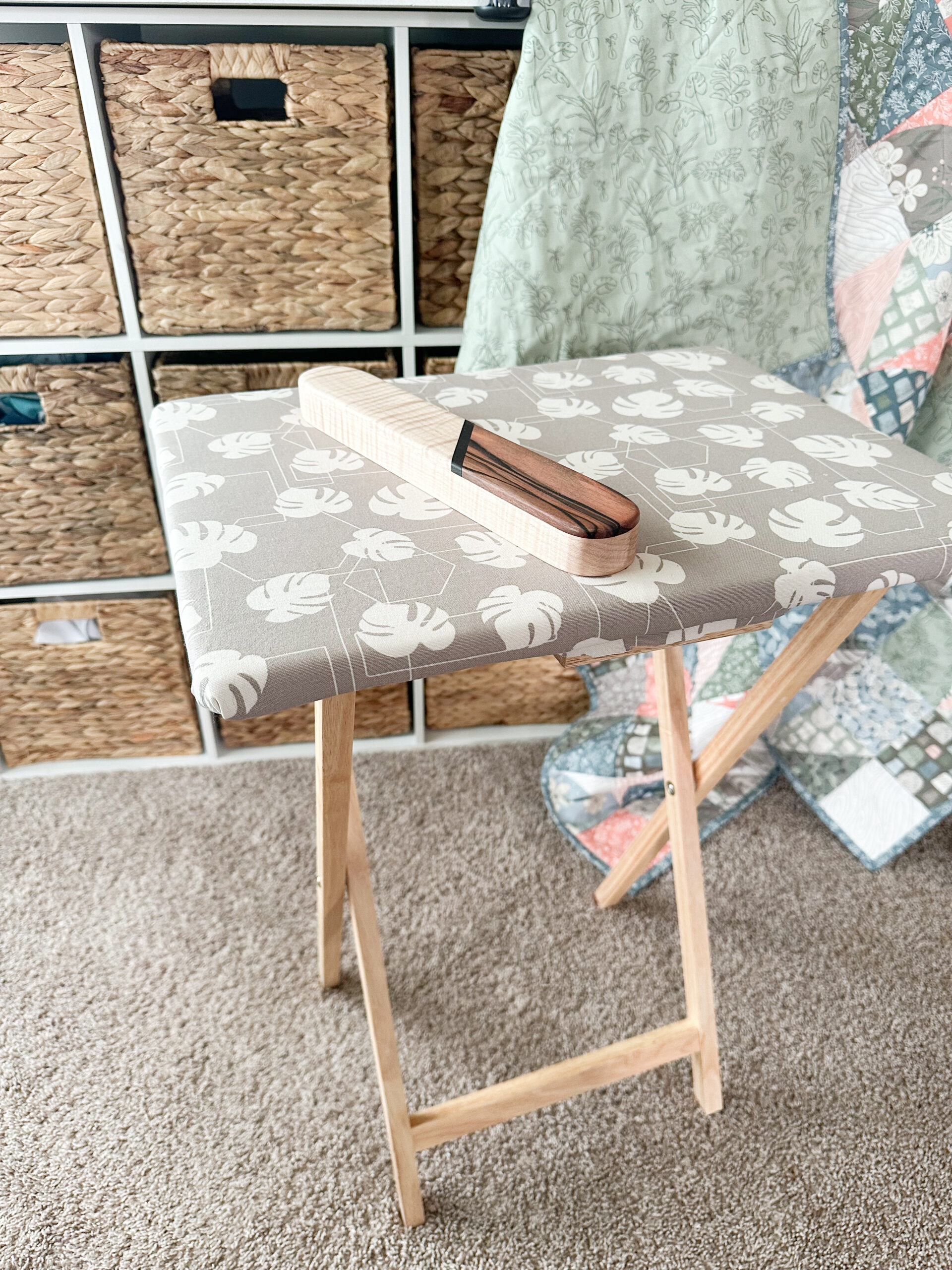 How to Make Your Own Mini Ironing Table - Kiley's Quilt Room